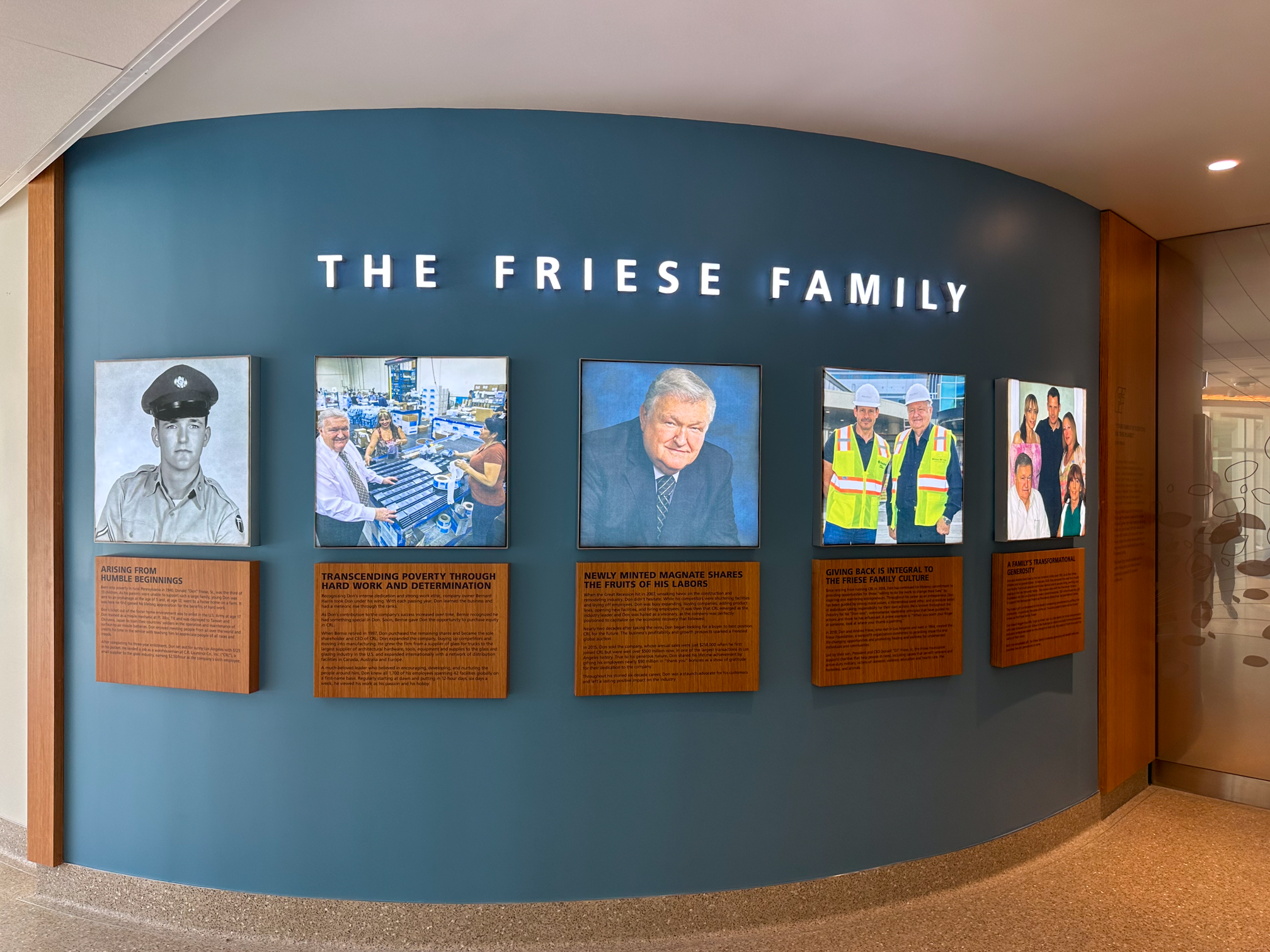 Legacy Wall Honors Major Gift to Providence Cedars-Sinai Tarzana ...